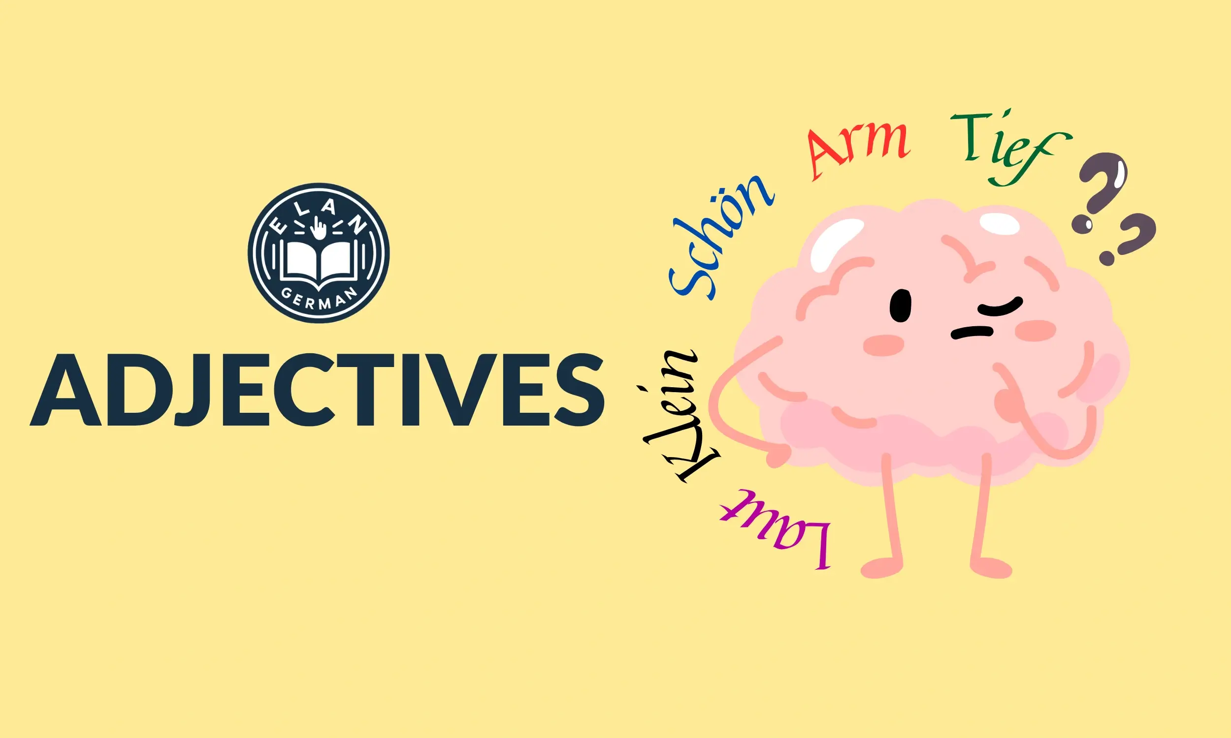 German Adjectives: Rules, Endings, And Complete Usage Guide